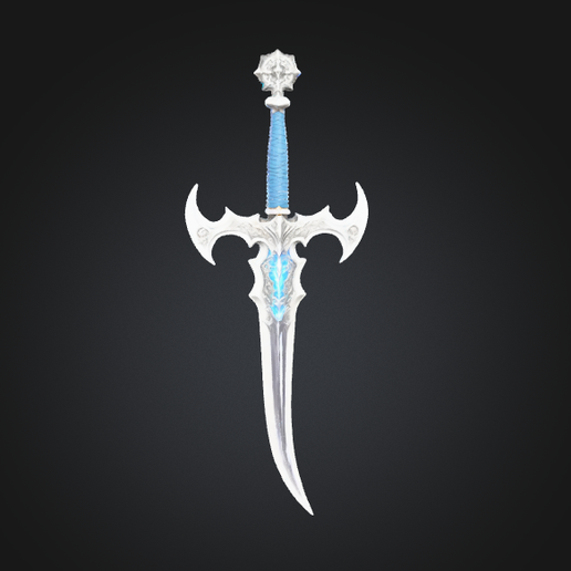 🗡️ Detailed Sword Prop・ STL File for 3D printing・Cults