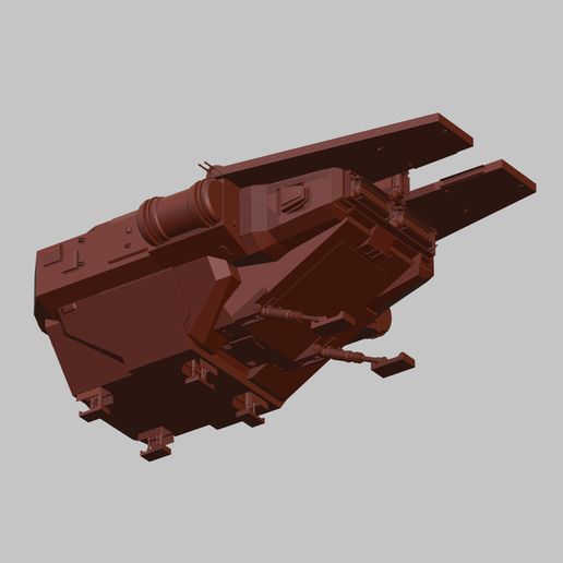STL file Imperial Drop Ship 💧 (OBJ)・Model to download and 3D print・Cults