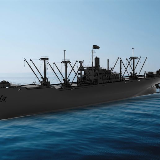 ️ Victory ship・ OBJ File for 3D printing・Cults
