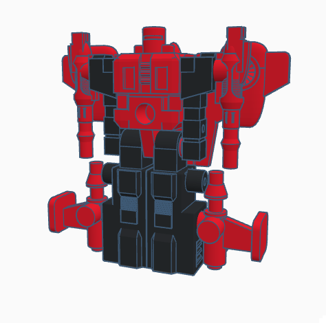 STL file Fanboy Transformers Blockman Kit 🤖 ・Model to download and 3D ...