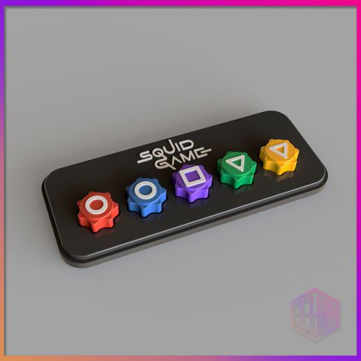 🦑 GONG-GI SQUID GAME・ STL File for 3D printing・Cults