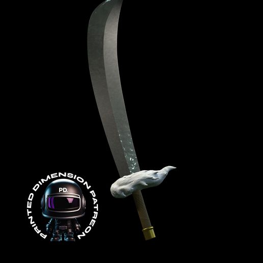 🗡️ Inuyasha's Tessaiga Sword/Blade・ 3D File for 3D printing・Cults