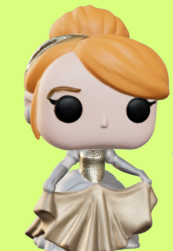 👸 Funko Pop Princess Cinderella Cindirella・ STL file for 3D printing・Cults