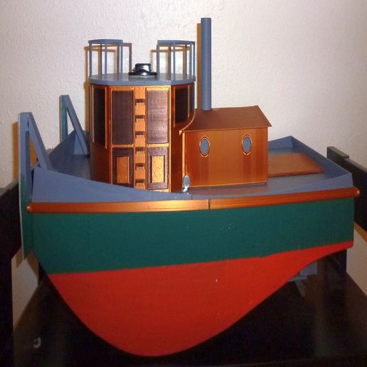 🚁 RC Springer tugboat・Free 3D File for ・Cults