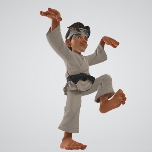 🥋 Karate Kid: Mr. Miyagi and Daniel san (2 figures)・ STL File for 3D ...