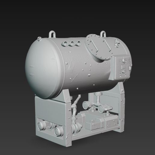 🚉 Vacuum Station・ STL File for 3D printing・Cults