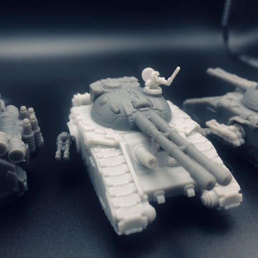 🪖 StarPorts - FL-Plaid Super-Heavy Battle Tank (Supported)・Free 3D File ...