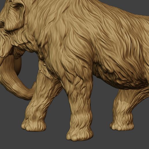 🦣 Mammoth P4・ 3D File for ・Cults