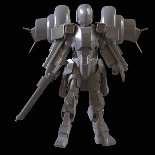 🌀 Robotech Veritech Cyclone Mospeda Printable・ 3D File for 3D printing ...