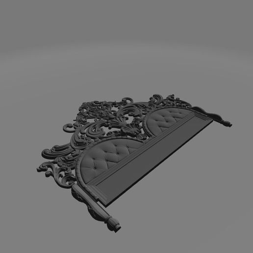 🤴 king bed・ STL File for 3D printing・Cults