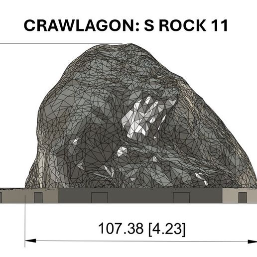 3D file CRAWLAGON: *S Rock 11-20 PACK* || RC rock crawling system for 1 ...