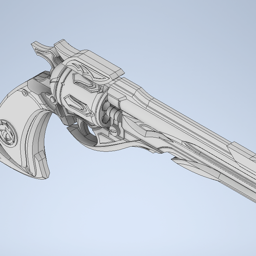 ⭐ Honkai: Star Rail - Boothill Revolver・ STL File for 3D printing・Cults