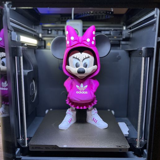 🐉 Minnie Urban Vibes・3D Print with the Bambulab A1 Mini 3D printer・Cults