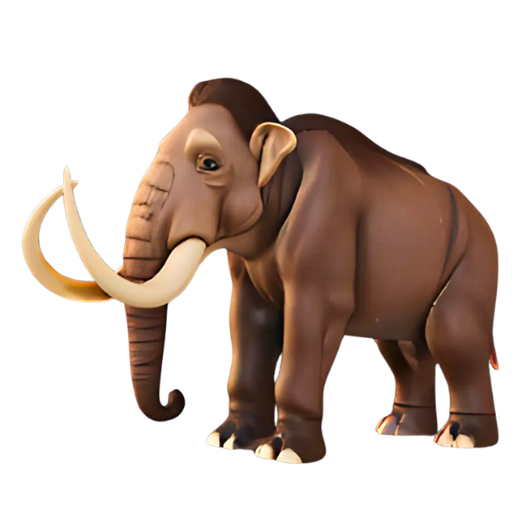 woolly mammoth printable
