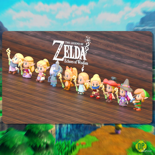 👸 ZELDA - Echoes of Wisdom - Mega Pack - 10 Models -・ 3D File for 3D ...