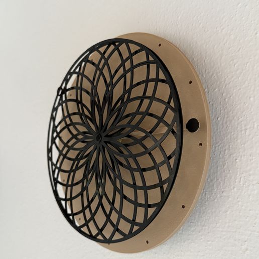 🕰️ Zen wall clock・ STL File for 3D printing・Cults