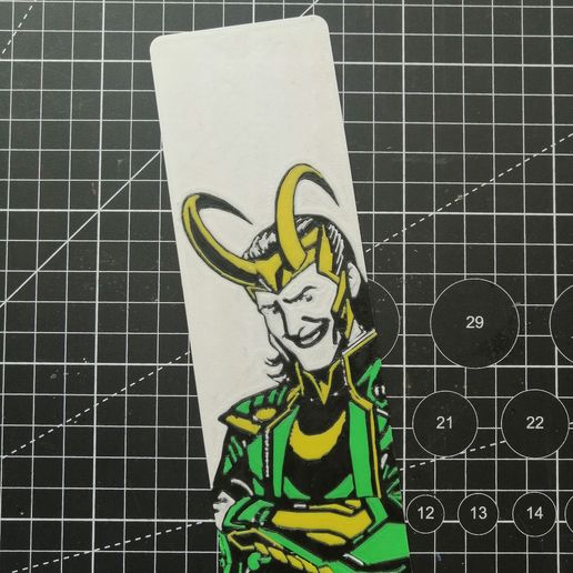 3D file Bookmark Loki 🔖 ・3D printing model to download・Cults