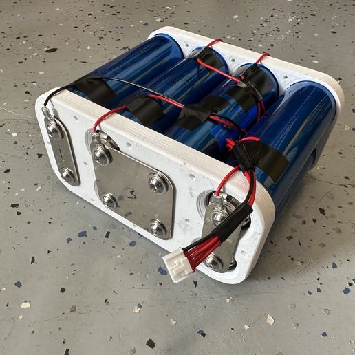 STL 文件 HeadWAY 38120 4S2P Battery Holder 🔋 ・可下载 3D 打印模型・Cults
