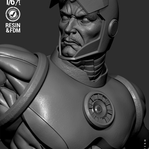 👨 WICKED MARVEL IRON MAN SCULPTURE : TESTED AND READY FOR 3D PRINTING ...