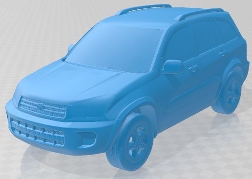 🚗 Toyota RAV4 5 Door 2001 Printable Car・ 3D File for 3D printing・Cults