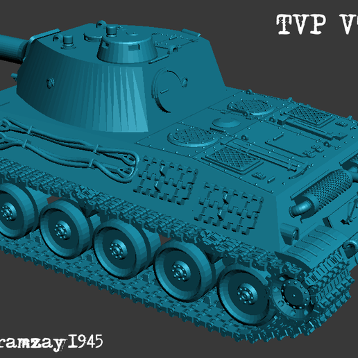 STL file TVP VTU 1:100 🪖 ・Design to download and 3D print・Cults