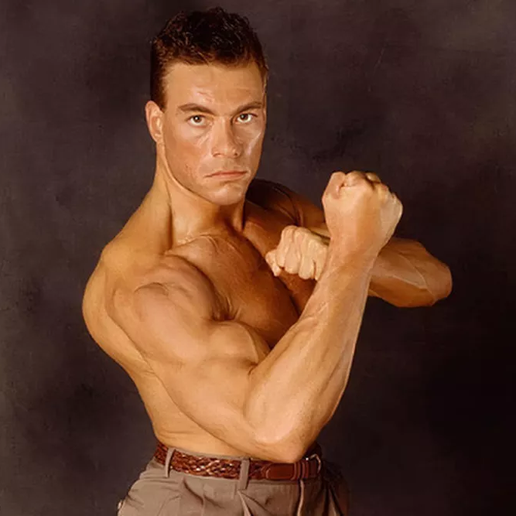 🚐 Jean-Claude Van Damme Martial Arts Pose.・ STL File for 3D printing・Cults