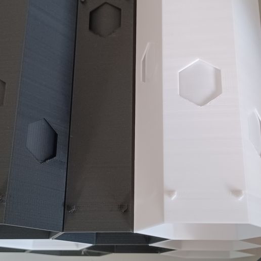 🧰 Modular & unlimited Hexagonal storage rack・ STL File for 3D printing ...