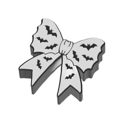 🦇 Bat Bow Version 2 Straw Topper 2 sizes 3MF File included・ 3D File for ...