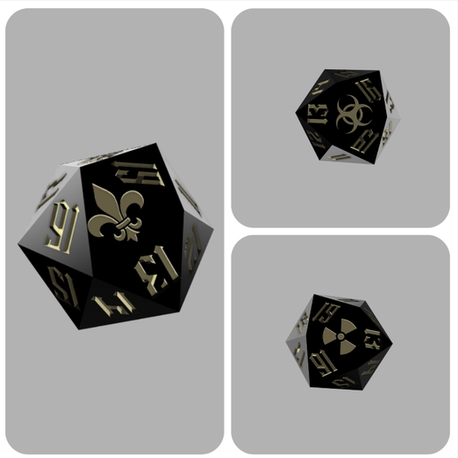 radioactive dice