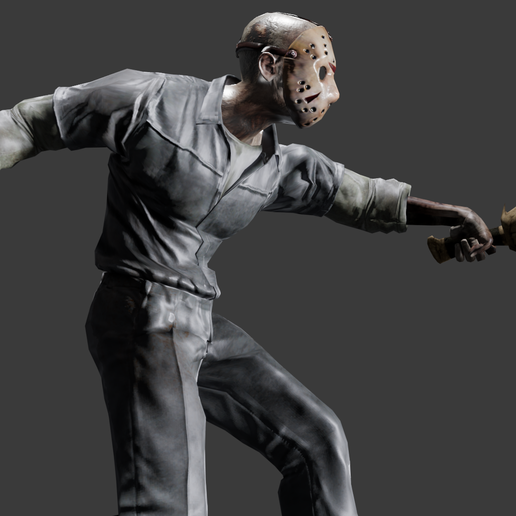 ⚔️ Jason Voorhees With The God Of War Swords・ STL File for 3D printing ...