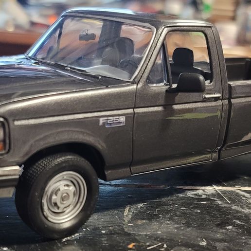 🚙 Ford F Series Base wheels with integrated hub caps・ STL File for 3D ...