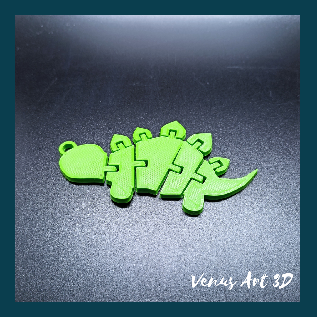 Descargar archivo STL 🦖 DINOSAURIOS FLEXI - ESTEGOSAURIO 🦖 • Plan de la impresora 3D ・ Cults