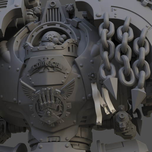 🤲 Saturnine Dreadnought - Iron Hands Updates・ STL File for 3D printing ...