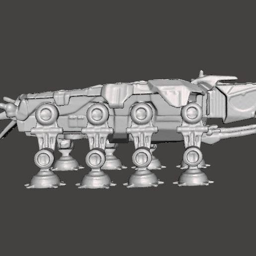 ⭐ AT-OT STAR WARS TRANSPORT FIGURE MODEL 3D PRINTABLE GAMES・ STL File ...