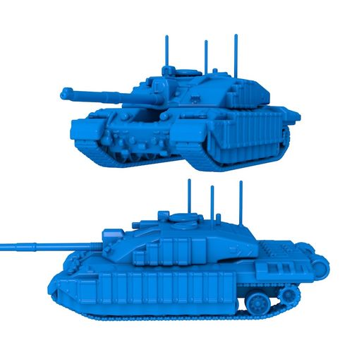 3D file United Kingdom Tank / tank stl file 🪖 ・Model to download and 3D ...