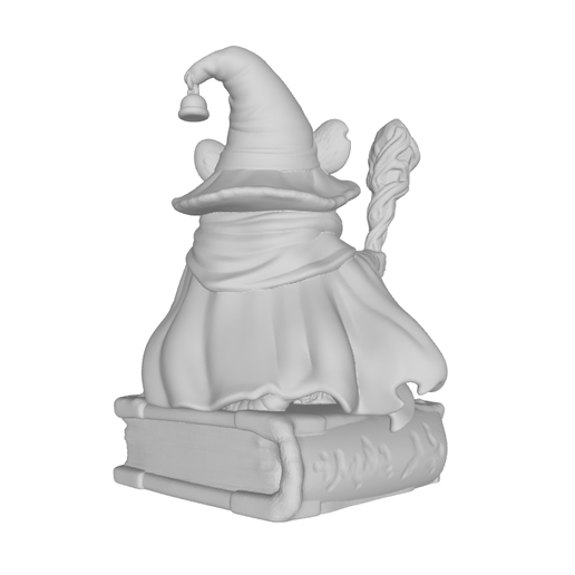 🐁 Magician Bookworm・Free STL File for 3D printing・Cults