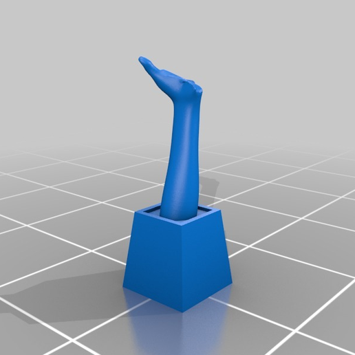 ⬅️ Mod Palm Left and Phalanx of Phoenix Hand V2・Free STL File for ・Cults