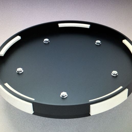 STL file 6 inch Standard Reflector Cap for Studio Lights 🧢 ・Design to ...