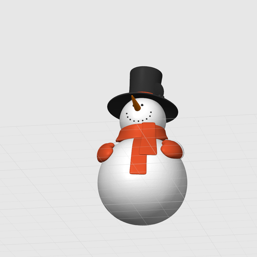 ☃️ Snowman・Free 3MF File for 3D printing・Cults