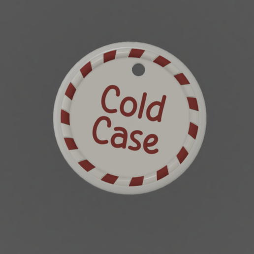 Free 3D file Cold Case Ornament 🥶 ・Template to download and 3D print・Cults