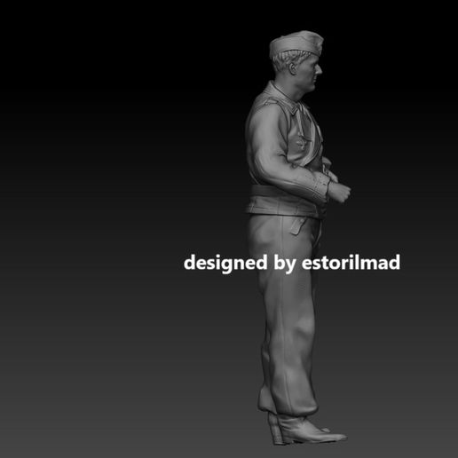 Archivo STL WW2 GERMAN PANZER TANKER v3 🐅 ・Modelo de impresión 3D para ...