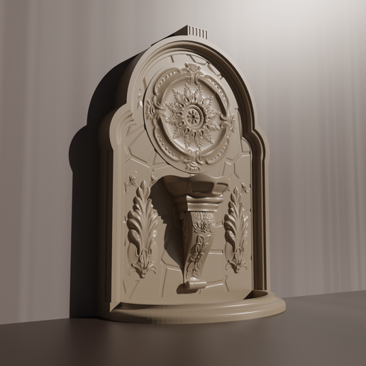 🏛️ Backflow Incense Burner | Classical Architecture Design・ STL File ...