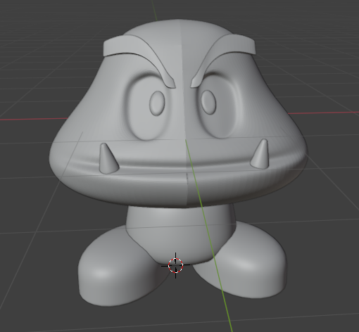 Free STL file goomba mario bros 🎨 ・3D print object to download・Cults