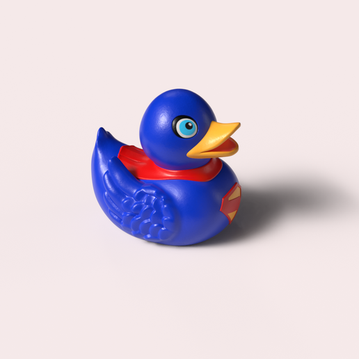 🦸‍♂️ superman duck (Super-Duck)・ 3D File for 3D printing・Cults