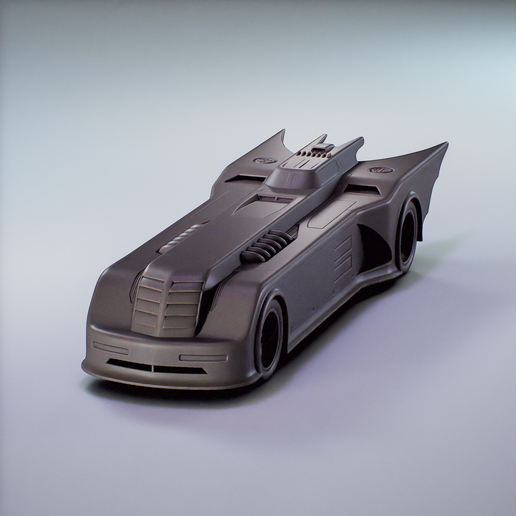 🎮 Batmobile animated series - Batmobile cartoon series - FanArt ...