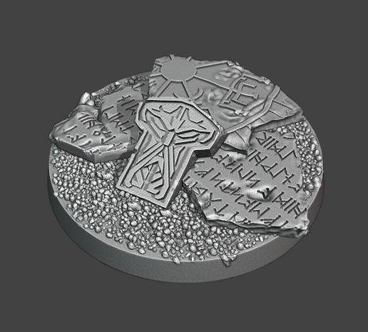 🎲 Rune / Thor bases・ STL File for ・Cults