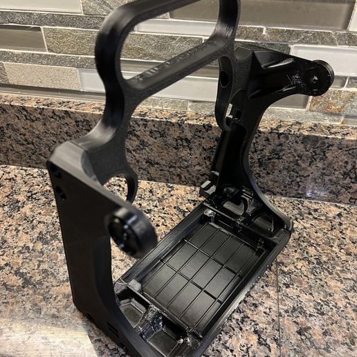 🔌 Compact Garmin Livescope 9" Caddy/Shuttle・ STL File for 3D printing・Cults