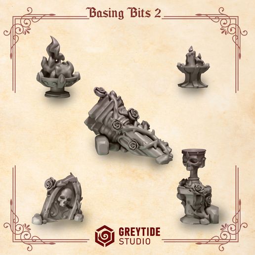 🛰 Basing bits 2 CL・ 3D File for 3D printing・Cults