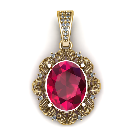 STL file Twisted Arcade Ruby Pendant 3D Printable Model 🕹️ (OBJ)・3D ...