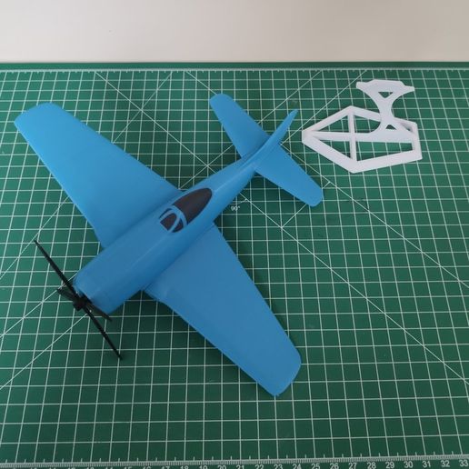 ️ F8F Bearcat simple 1/48 model kit・Free STL File for ・Cults